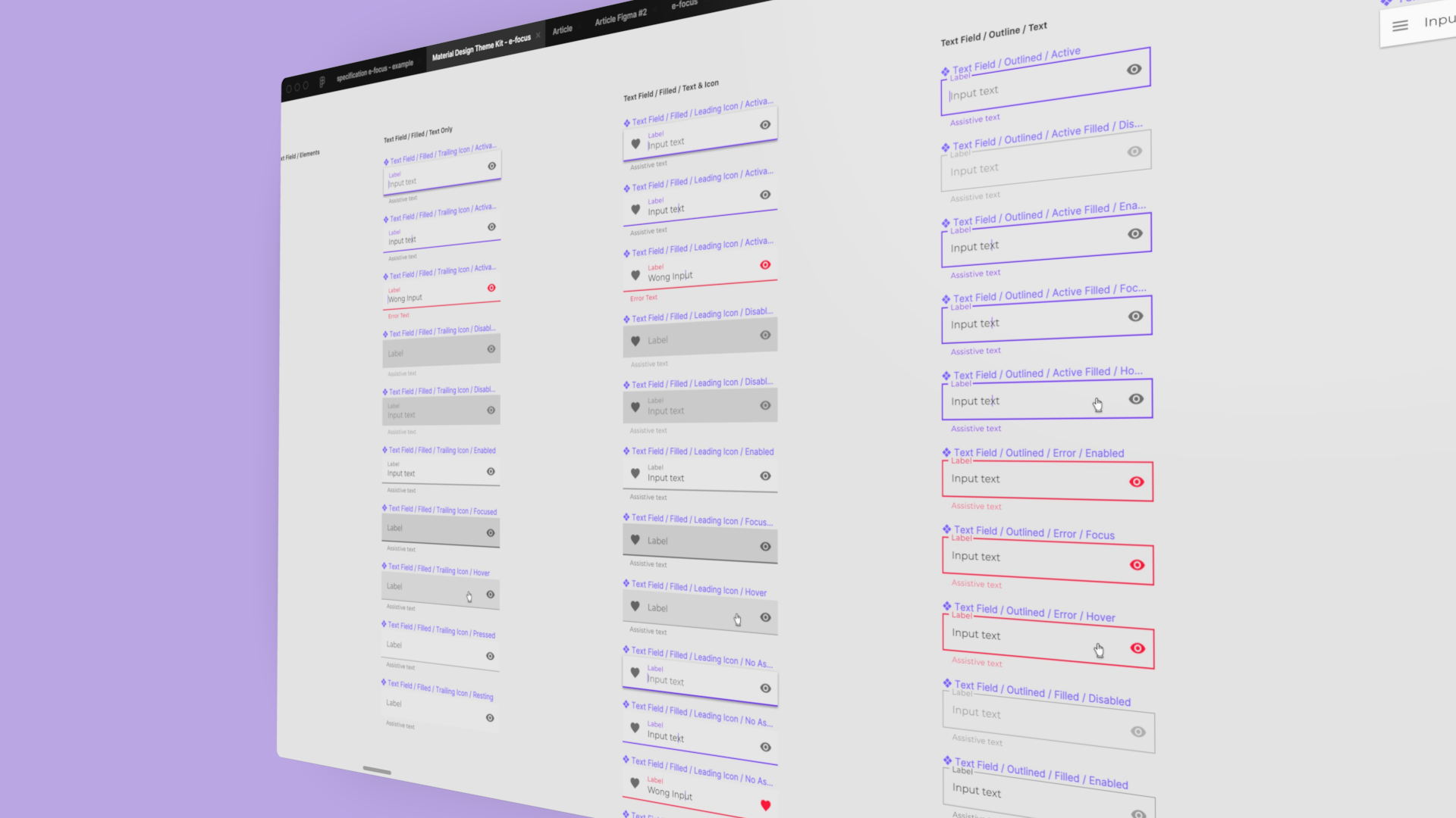 Figma : Design Systems, Auto-layouts et Composants
